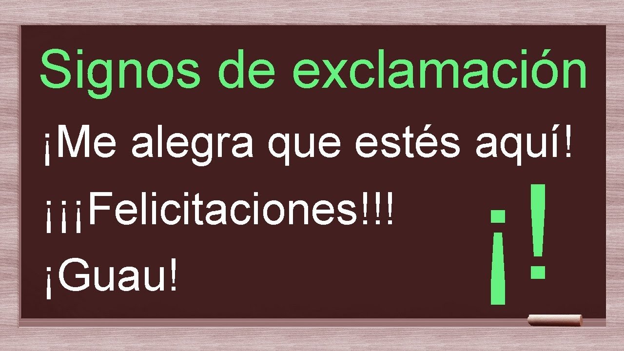 Signo De Exclamación O Admiración Reglas Usos Y Ejemplos Donsignos
